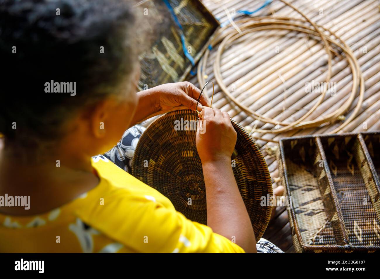 June 2, 2025: Elderly Indigenous Mangyan Woman Seen from Behind While ...