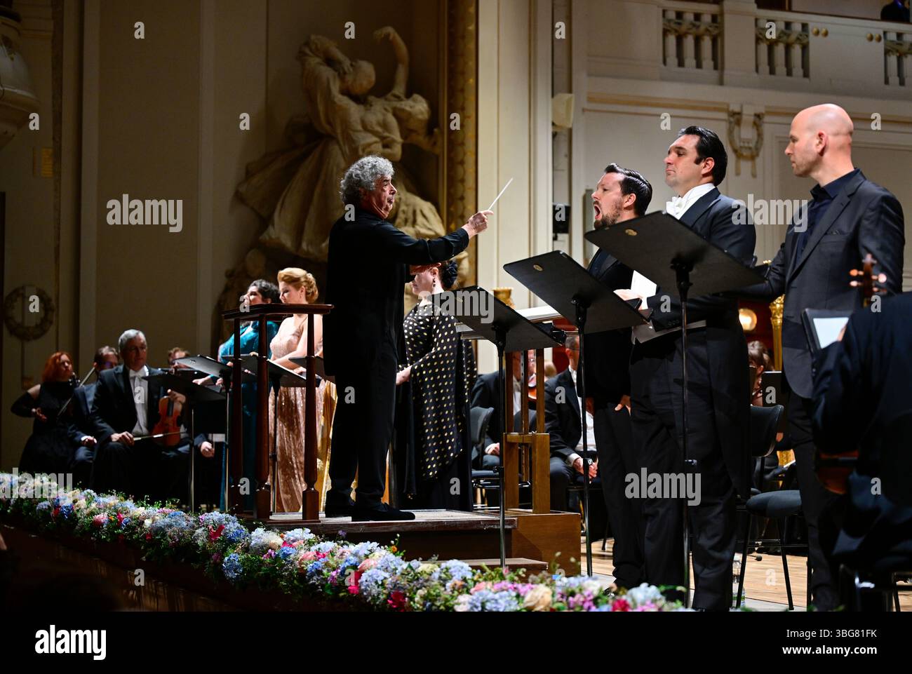 Prague, Czech Republic. 03rd June, 2025. The monumental Symphony of a ...