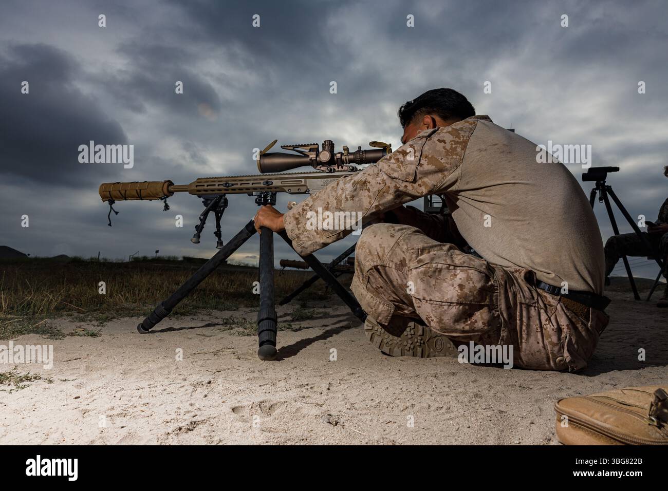 U.S. Marine Corps Lance Cpl. Caden Johnson, a scout with 1st ...