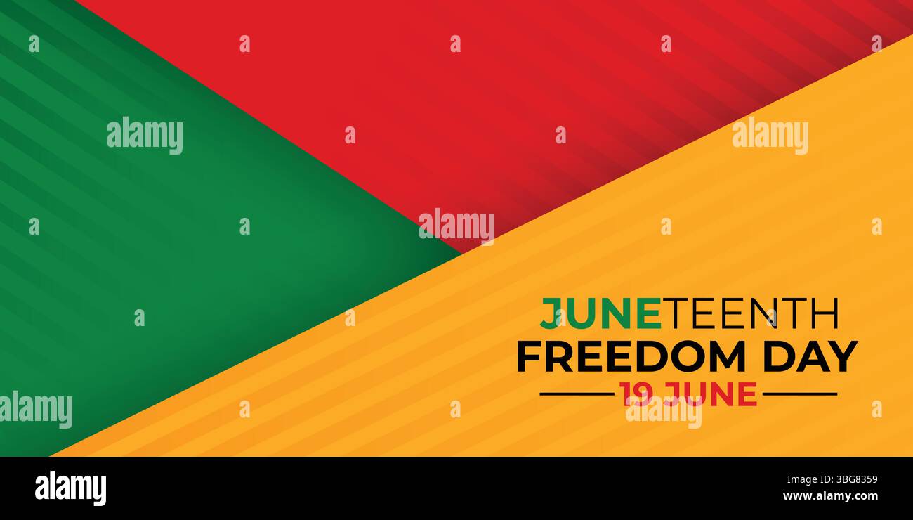 Juneteenth Freedom Day. June 19 African American Liberation Day. Black ...