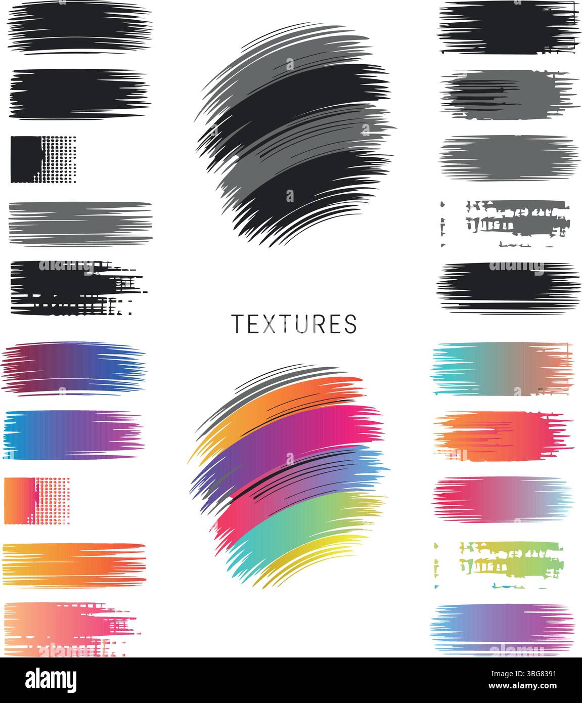 Vibrant color pack Stock Vector Images - Alamy