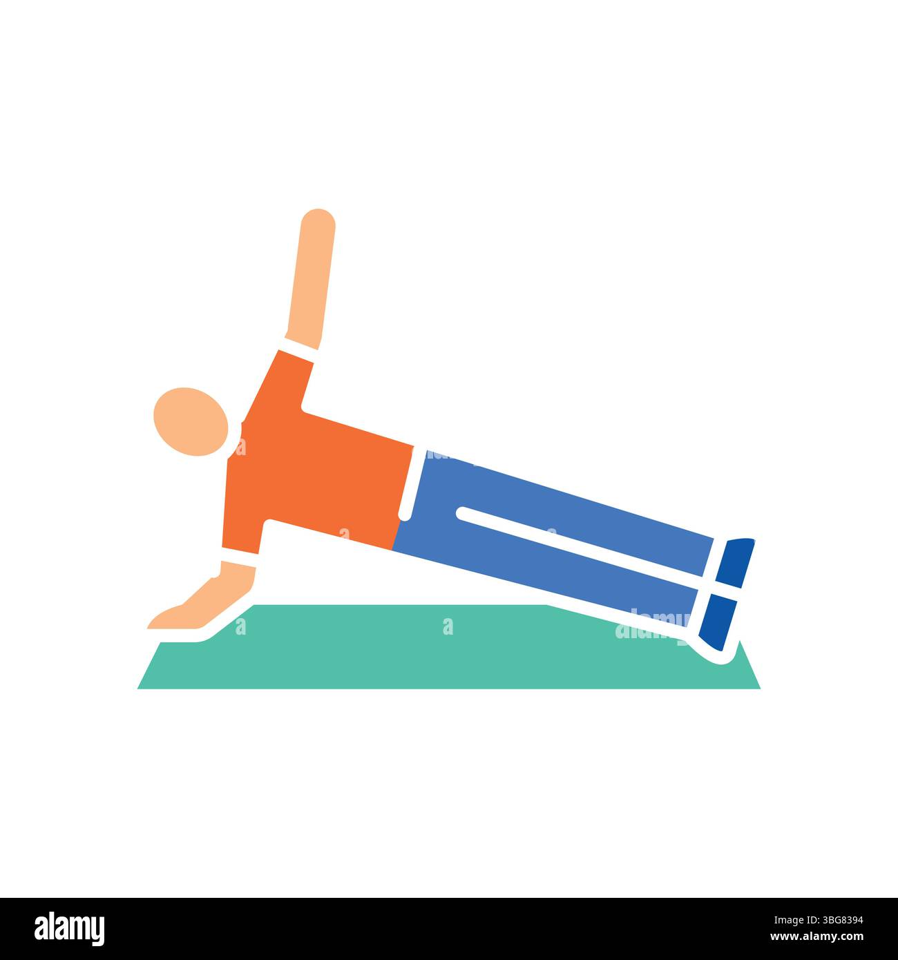 Core activation exercise Stock Vector Images - Alamy