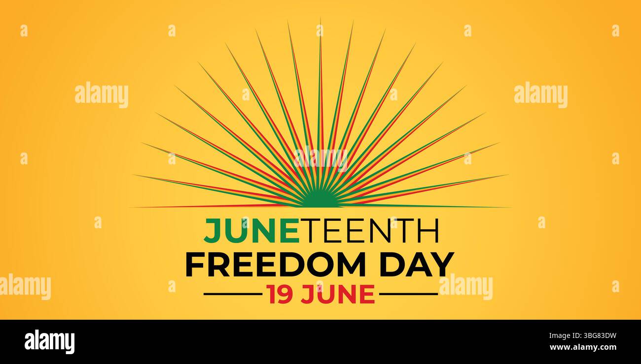 Juneteenth. Freedom Day. June 19. Holiday concept. Template for ...