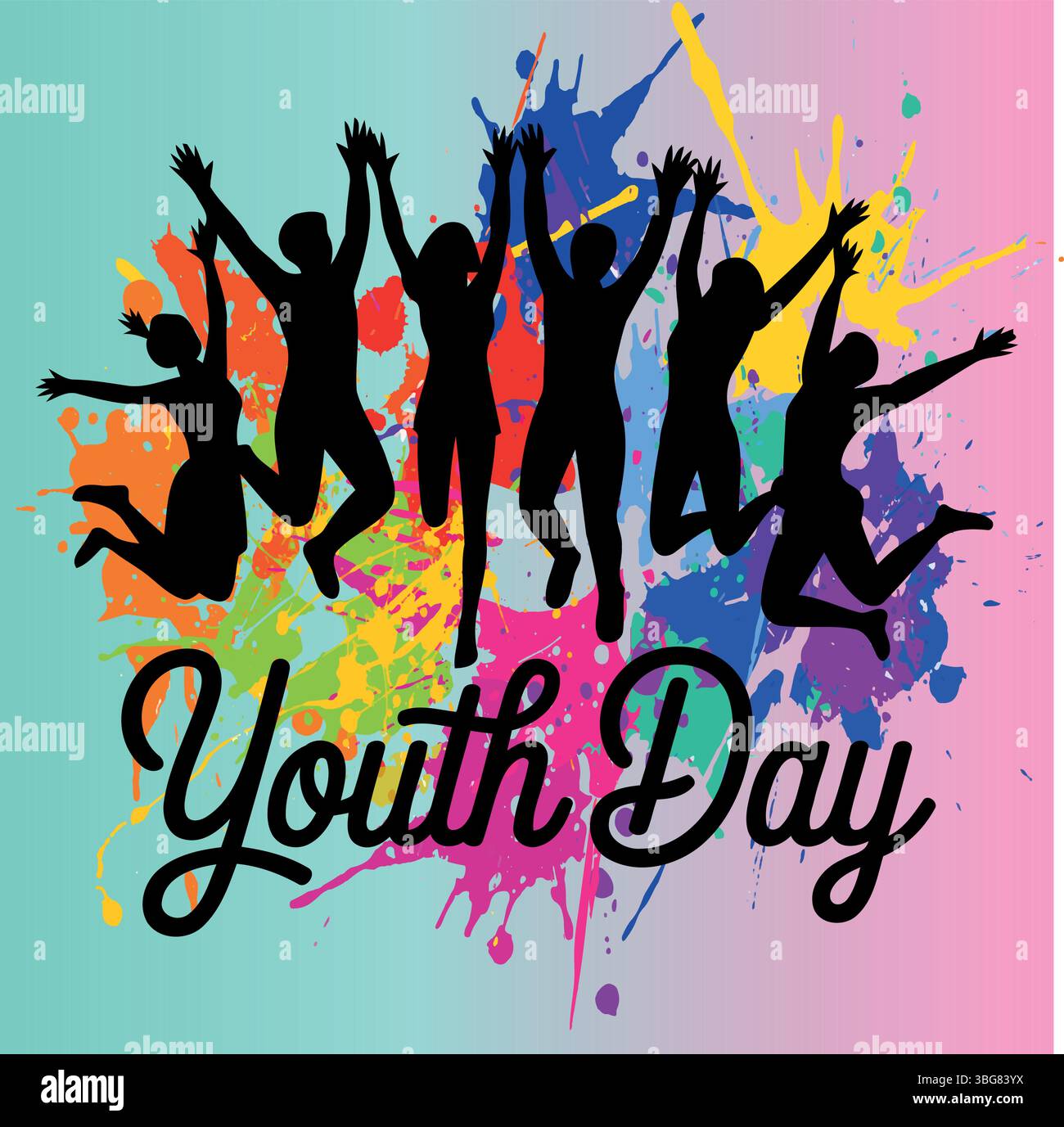 Celebration of youth Stock Vector Images - Alamy