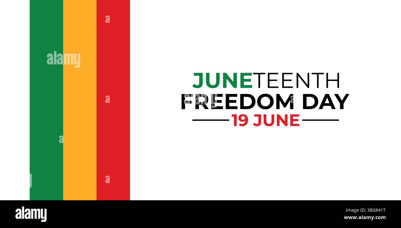 Juneteenth Freedom Day Celebration. African American people raised ...
