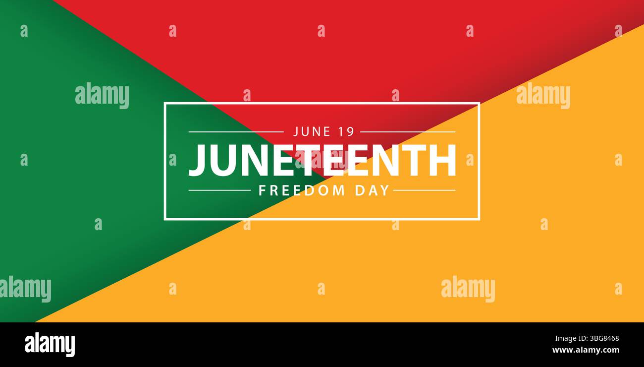 Juneteenth Emancipation Day. American holiday celebration of freedom ...