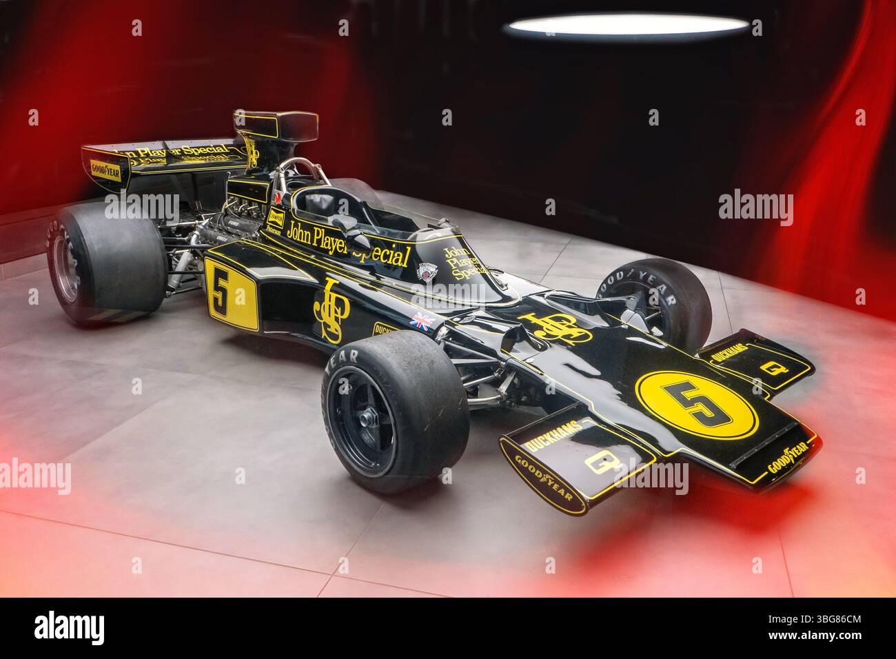Lotus 72 Fornula i car from 1970's Stock Photo - Alamy