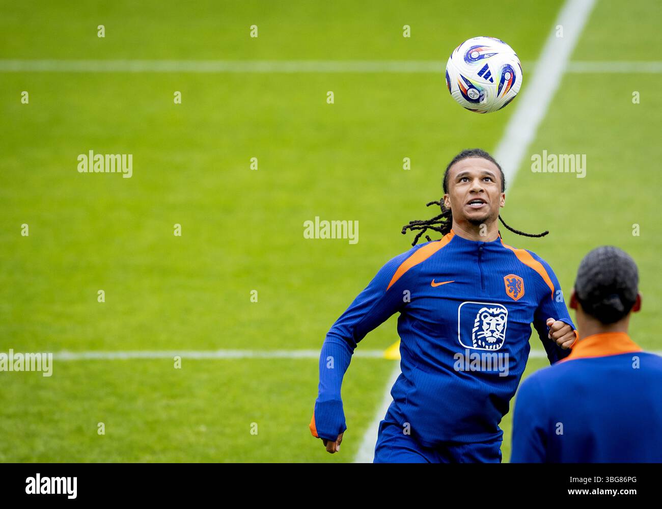 ZEIST - Nathan Ake during a training session at the KNVB Campus prior ...