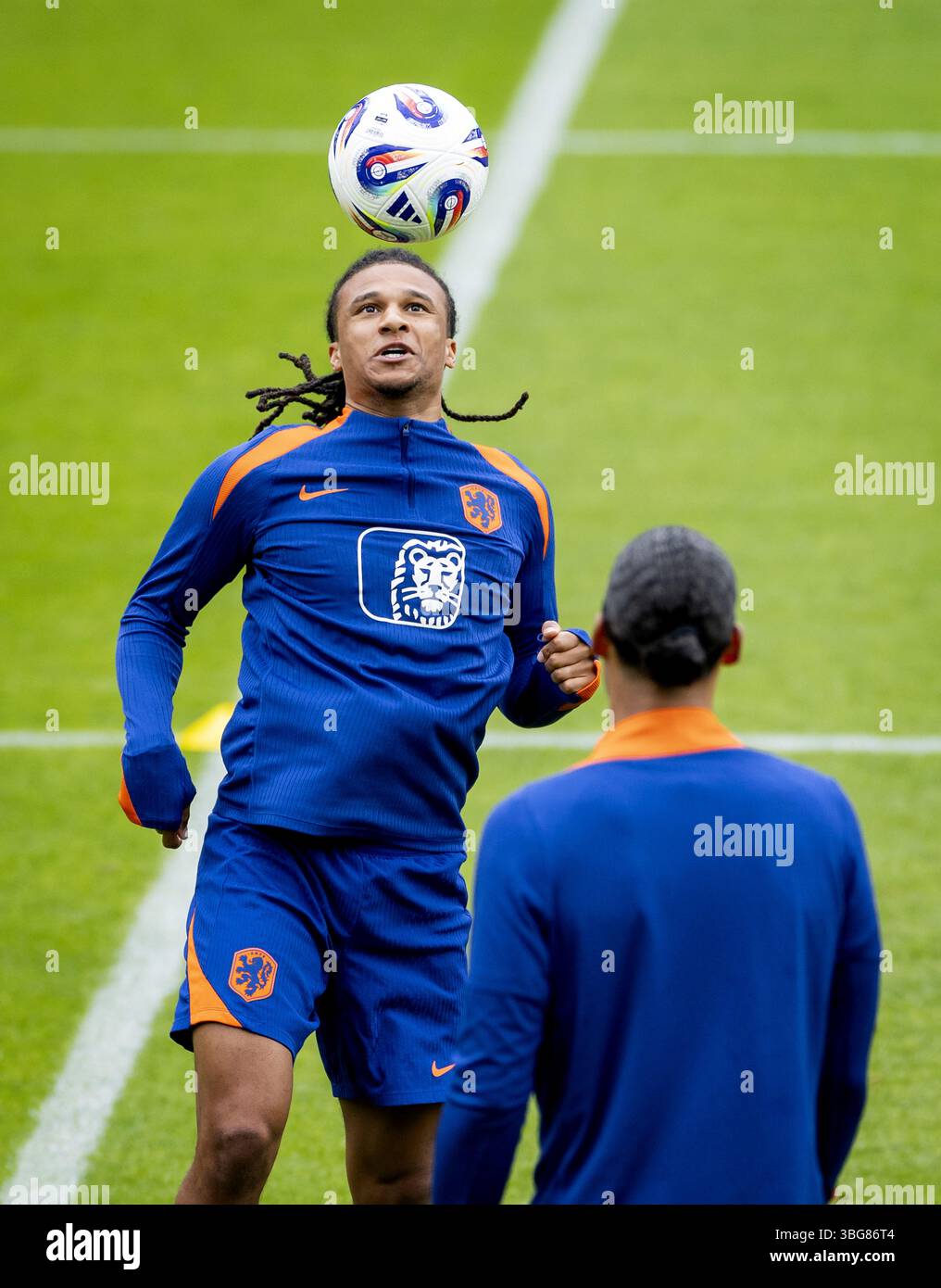 ZEIST - Nathan Ake during a training session at the KNVB Campus prior ...