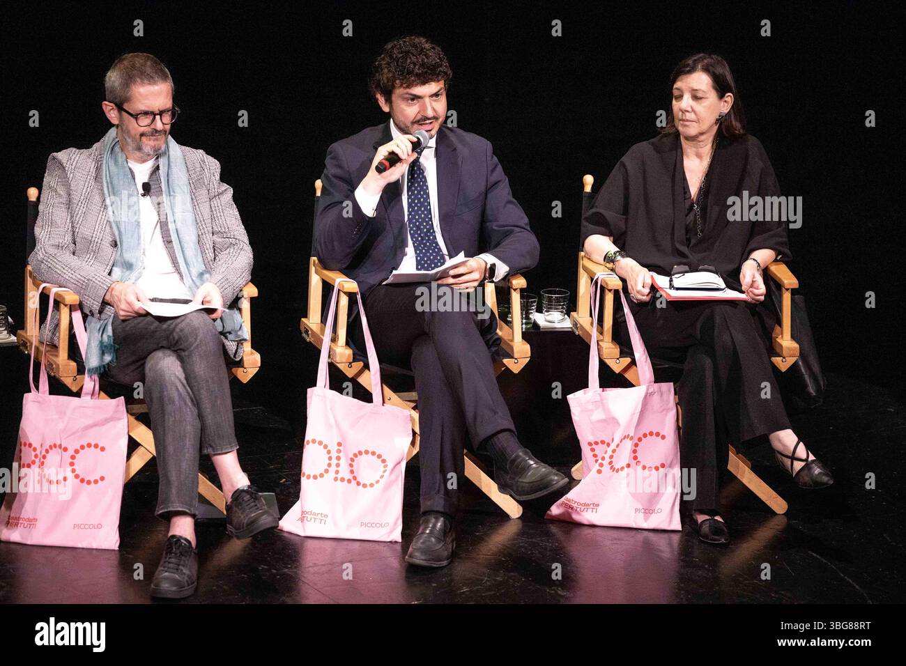 Milan, Italy. 04th June, 2025. Milan, Teatro Grassi Piccolo ...