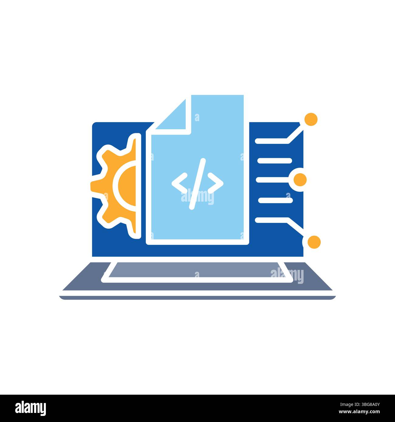 Code conversion Cut Out Stock Images & Pictures - Alamy