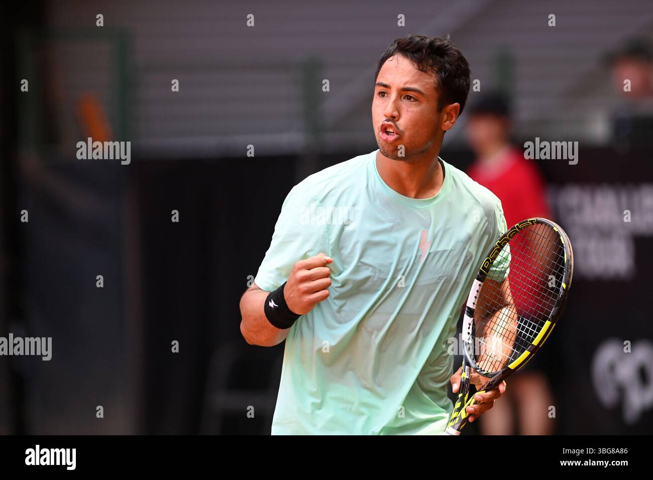 Prostejov, Czech Republic. 04th June, 2025. Hugo Dellien of Bolivia ...