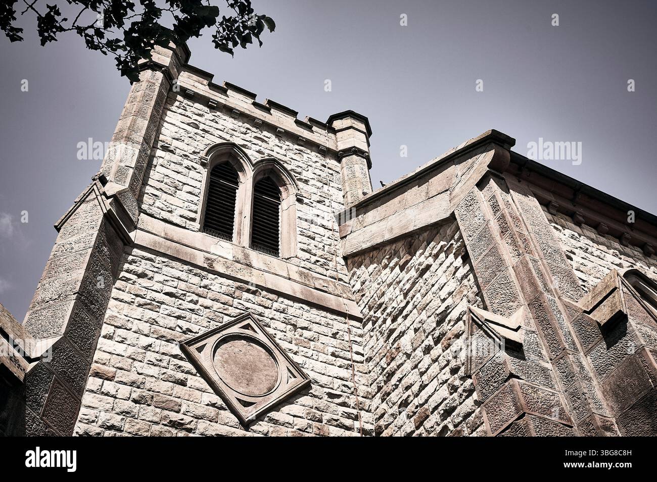 St Peter and St David Parish church opened in 1841, Fleetwood,UK Stock ...