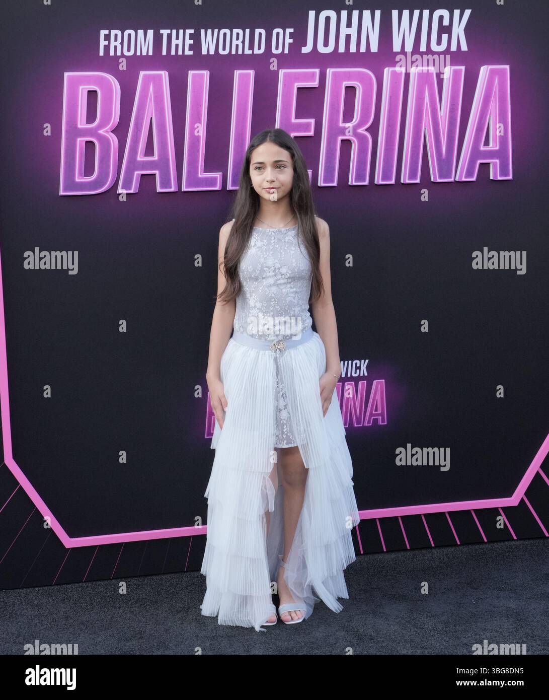 Los Angeles, USA. 03rd June, 2025. Victoria Comte arrives at the ...