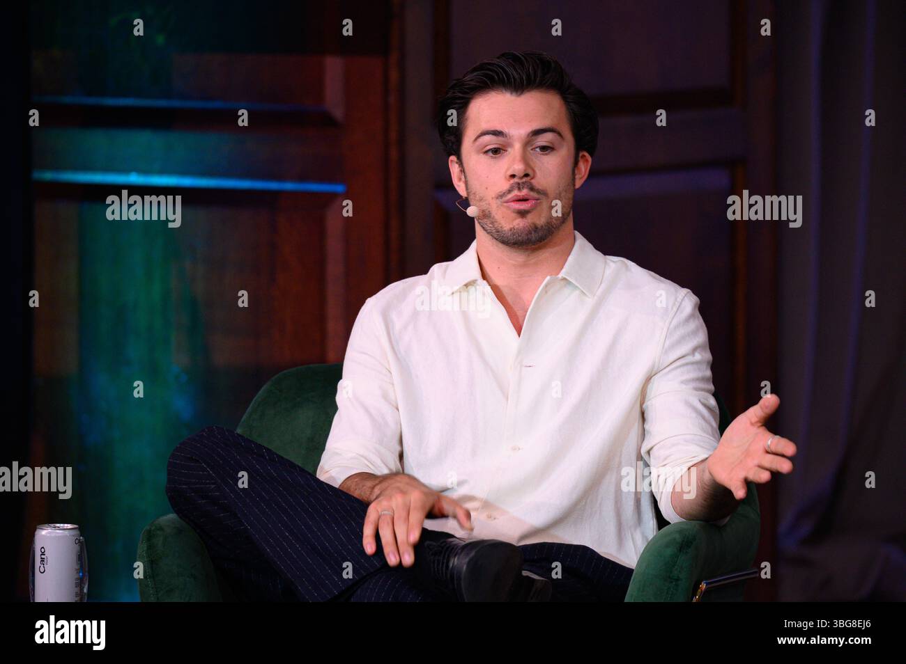 London, England, June 04, 2025. Herman Tommeraas, Jack Edwards, Anna ...