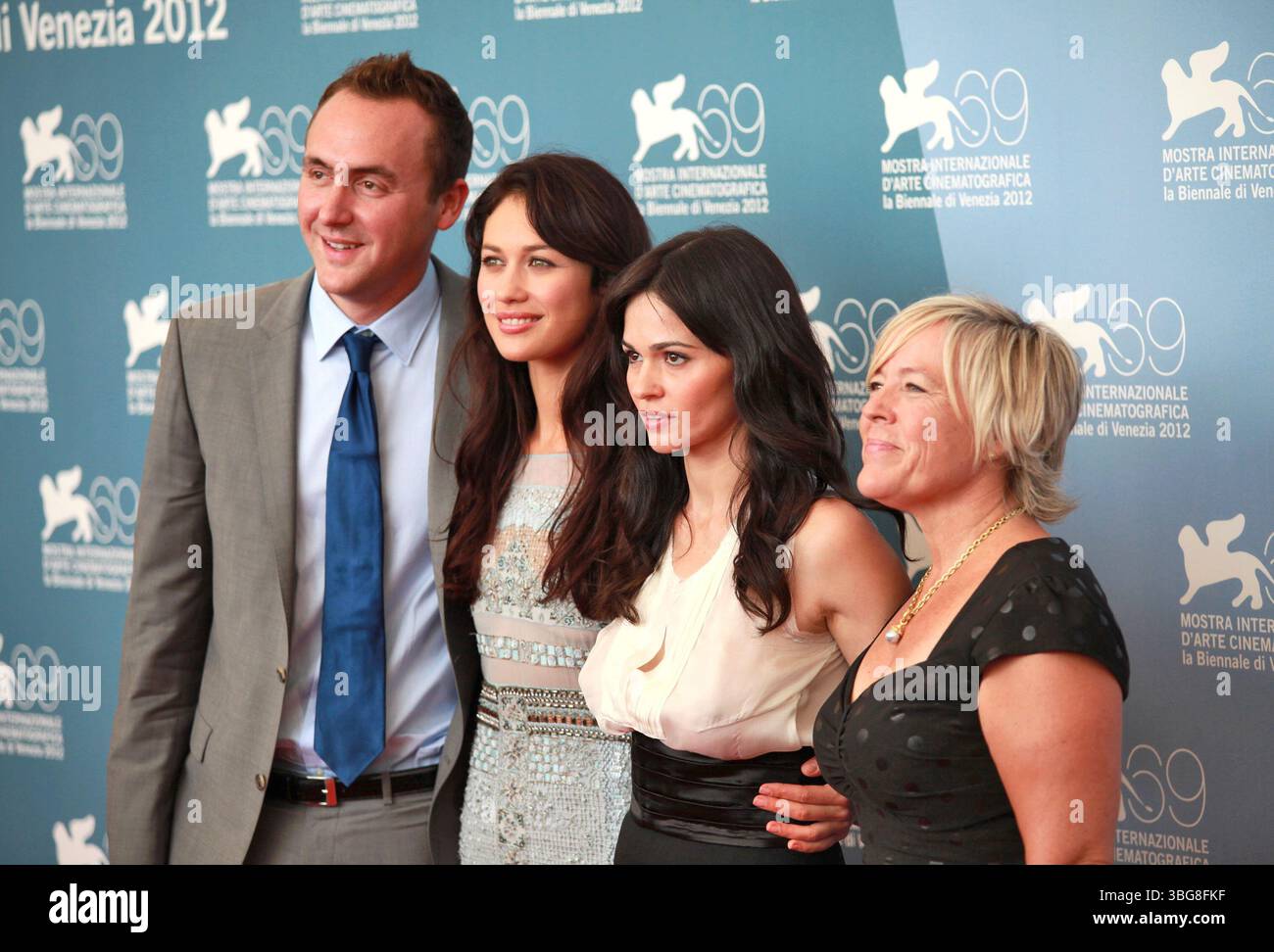 Nicolas Gona, Olga Kurylenko, Romina Mondello and Sarah Green at the ...