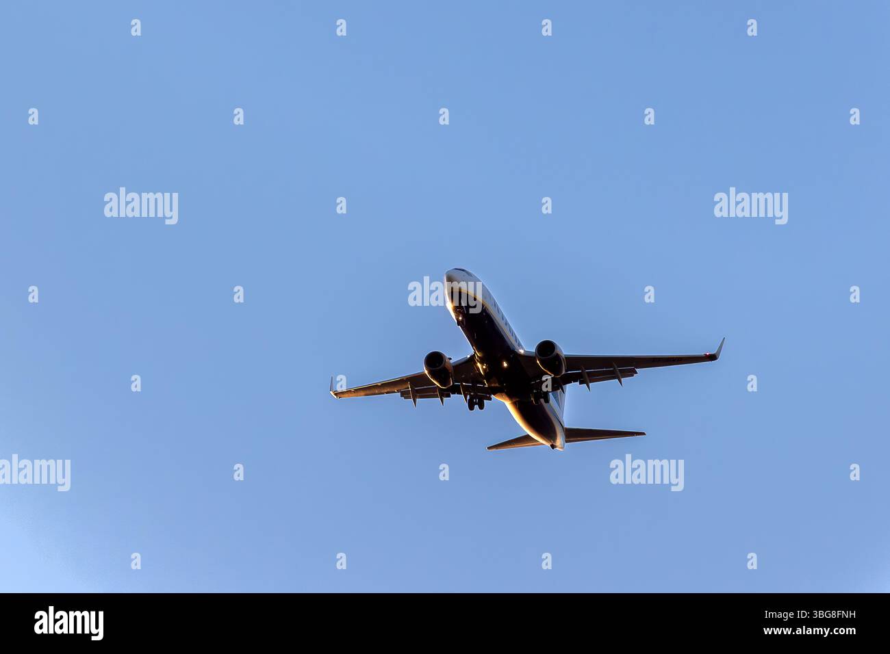 Rome, Italy - June 1, 2025: Ryanair Boeing 737 Next Generation airliner ...