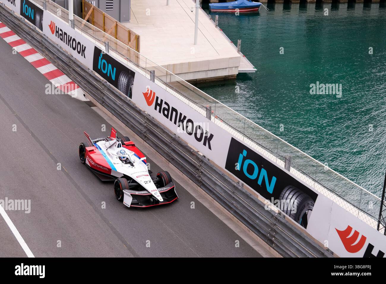 Jake Dennis (27) of Andretti Formula E during the first day of free ...
