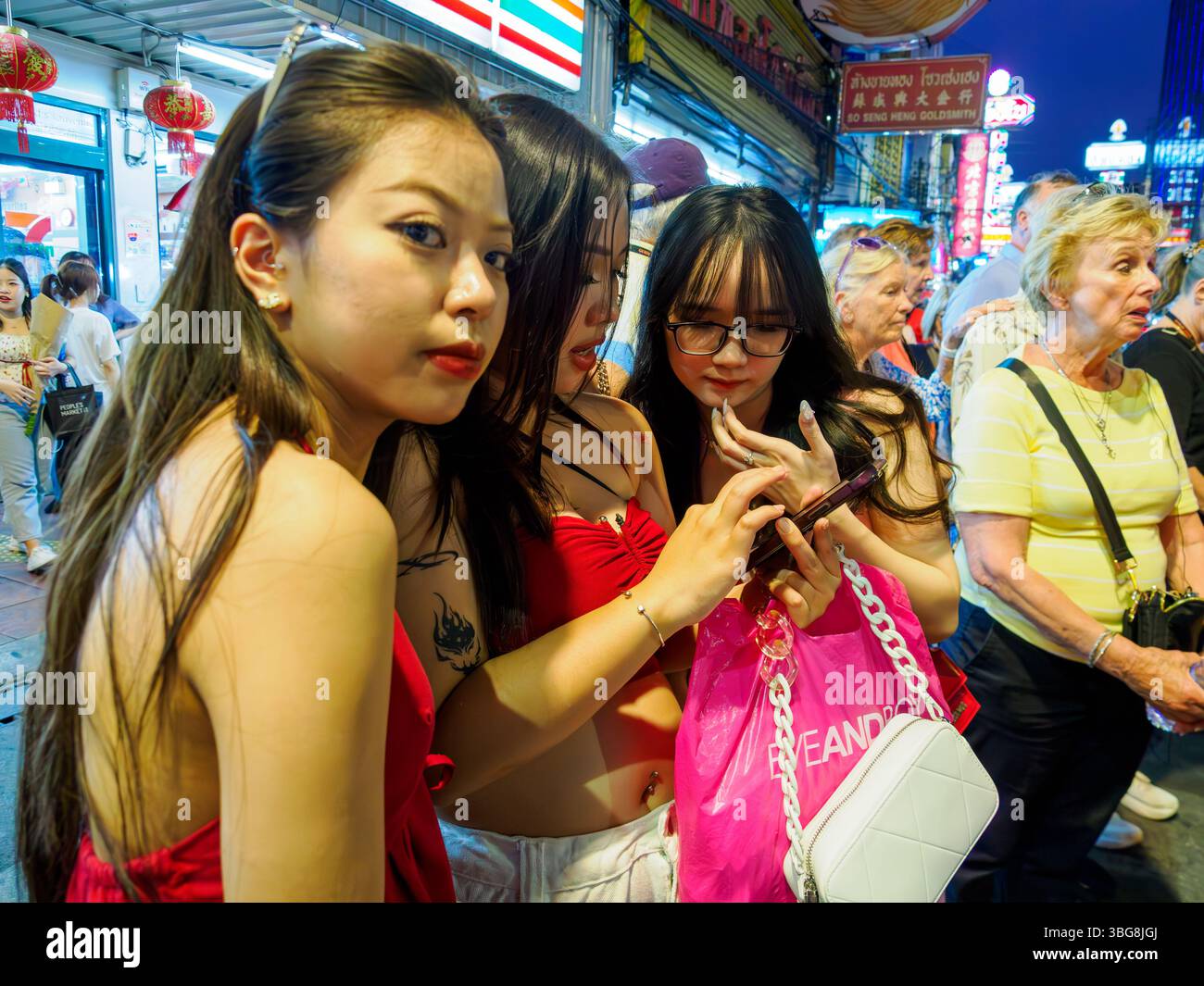 Bangkok Nightlife, Thailand Stock Photo - Alamy