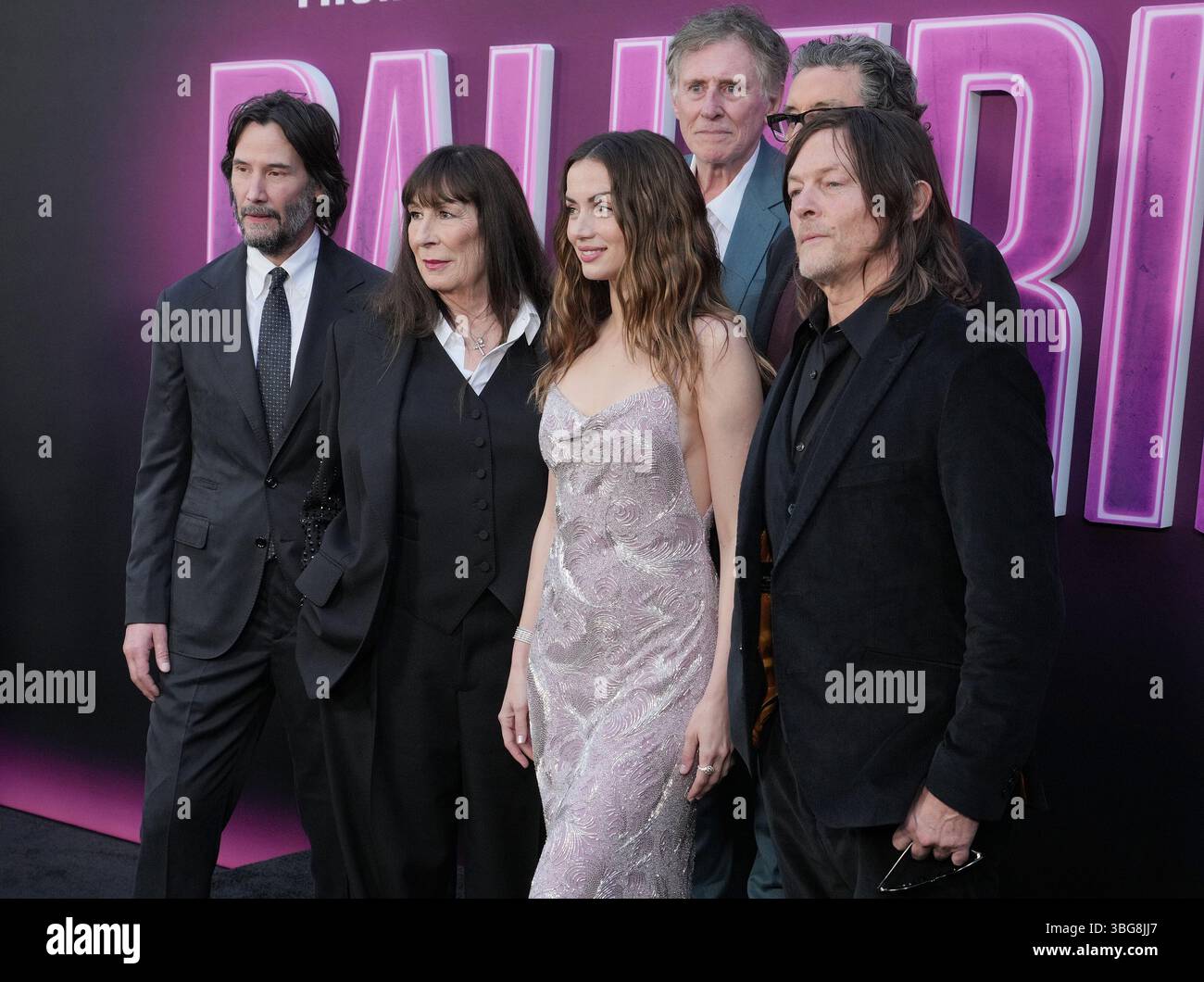 Los Angeles, USA. 03rd June, 2025. (L-R) BALLERINA Cast - Keanu Reeves ...