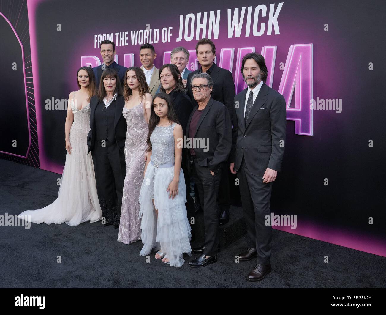 Los Angeles, USA. 03rd June, 2025. (L-R) BALLERINA Cast & Crew ...