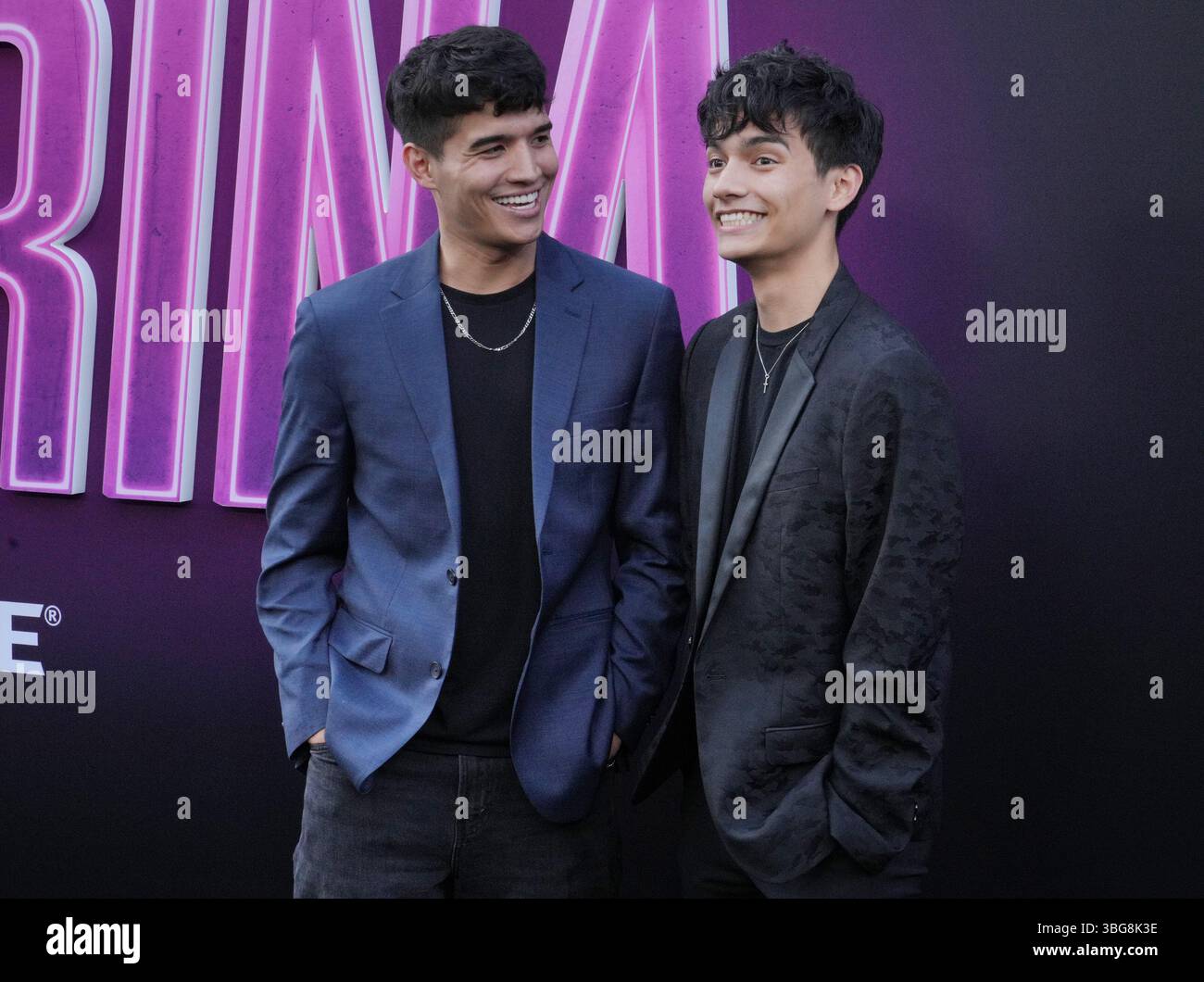 Los Angeles, USA. 03rd June, 2025. (L-R) Alex Wassabi and Andrew ...