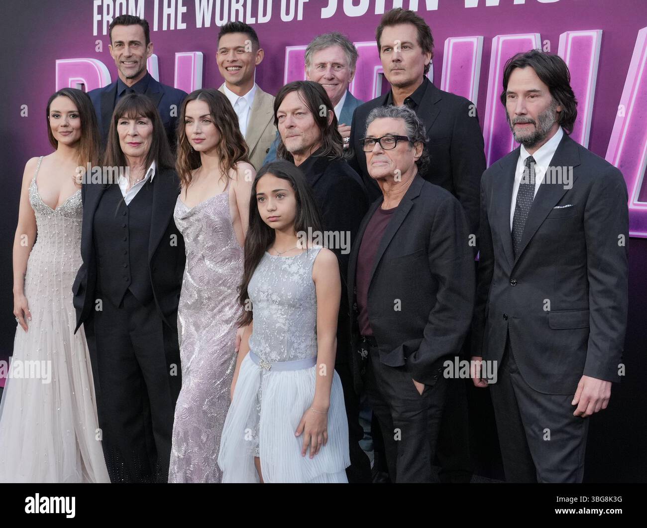 Los Angeles, USA. 03rd June, 2025. (L-R) BALLERINA Cast & Crew ...