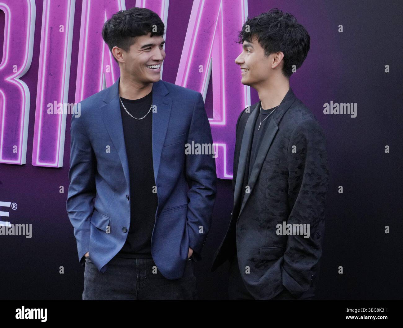 Los Angeles, USA. 03rd June, 2025. (L-R) Alex Wassabi and Andrew ...