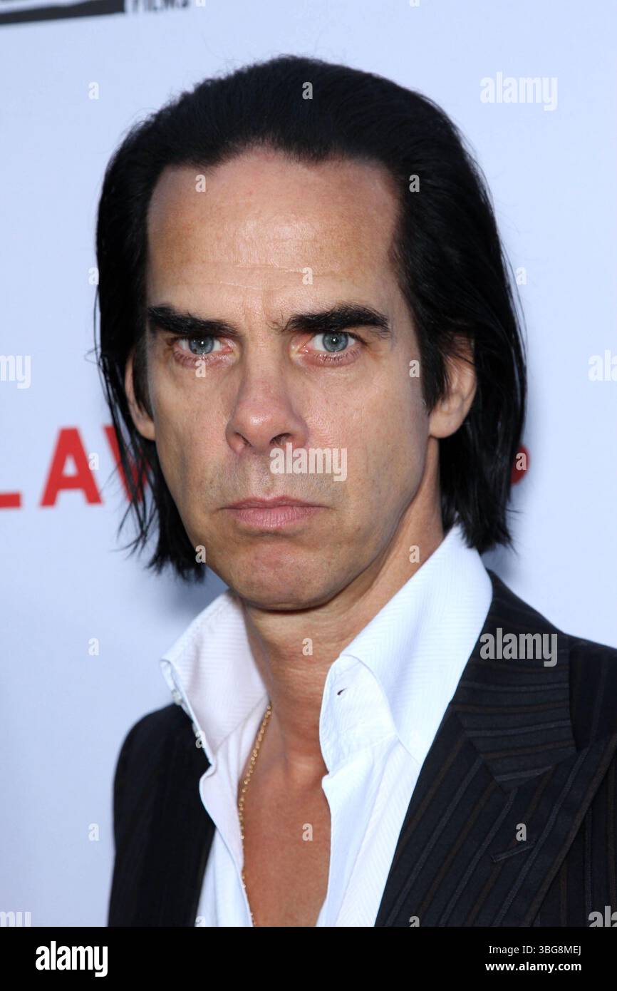 Nick Cave at the premiere of 'Lawless' in Los Angeles - 22 August 2012 ...