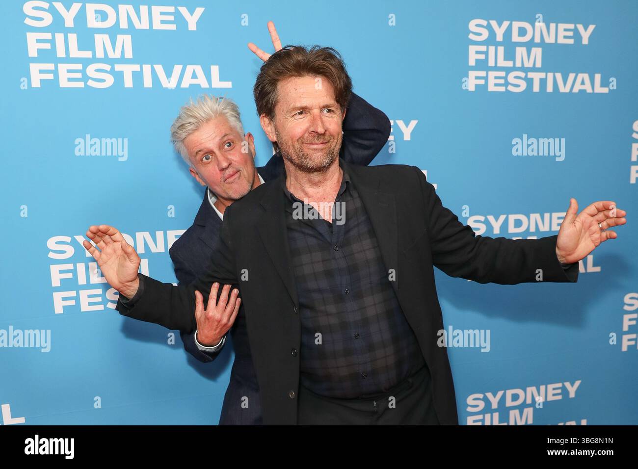June 4, 2025: DANIEL WYLLIE and JOHN POLSON attends the Sydney Film ...