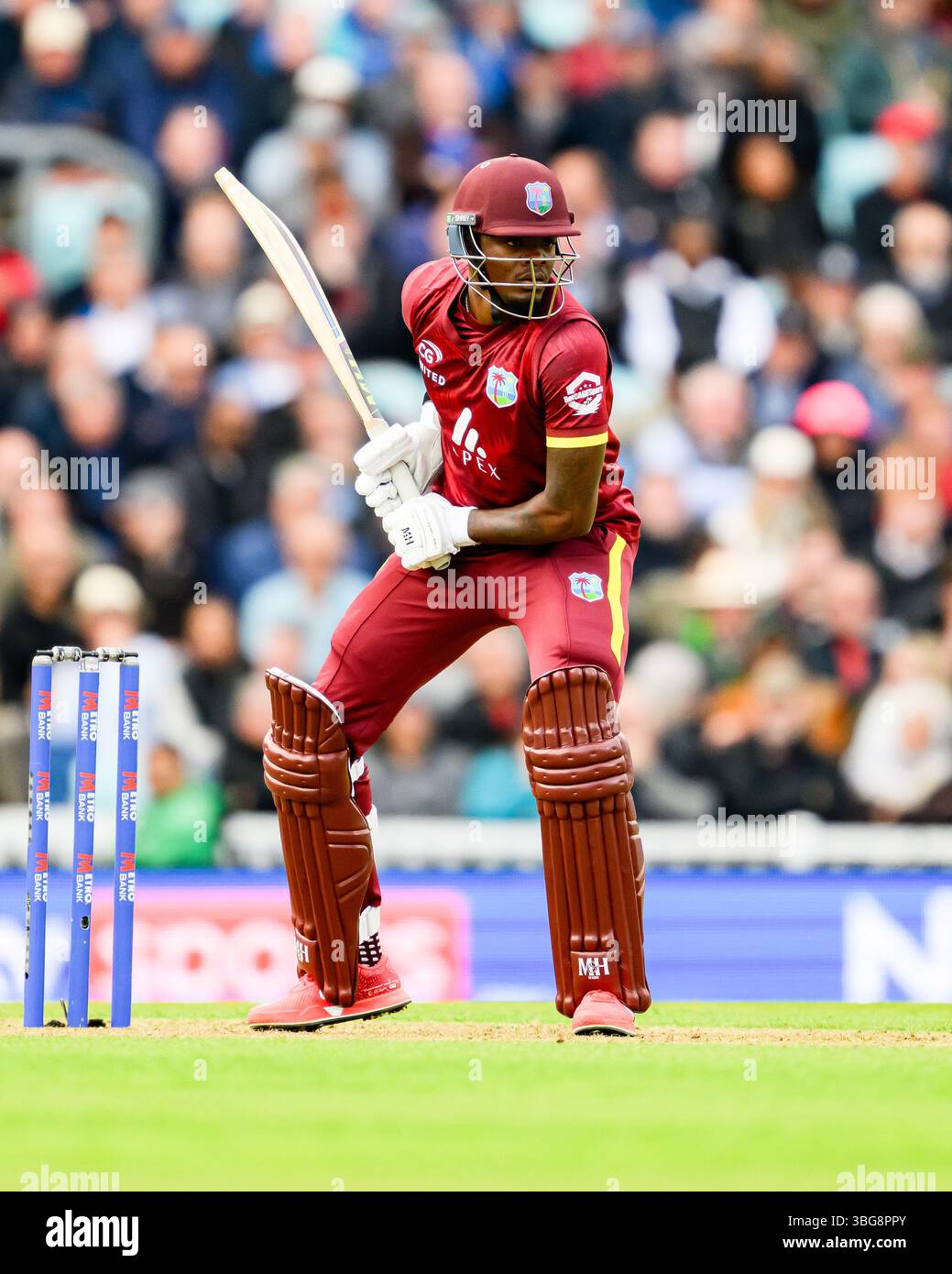 LONDON, UNITED KINGDOM. June 03: Alzarri Joseph of West Indies in ...