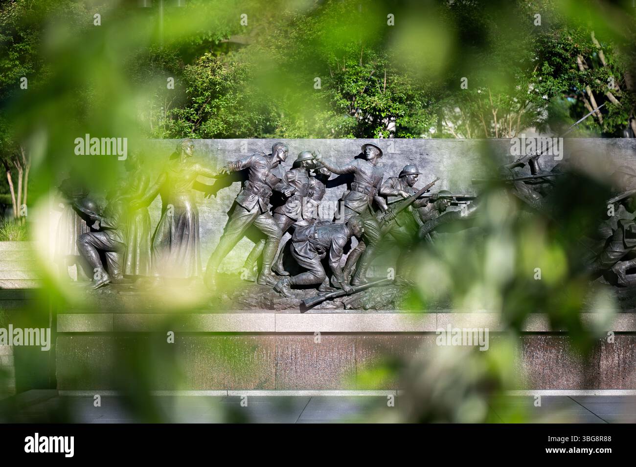 WASHINGTON DC, United States — The National World War I Memorial stands ...