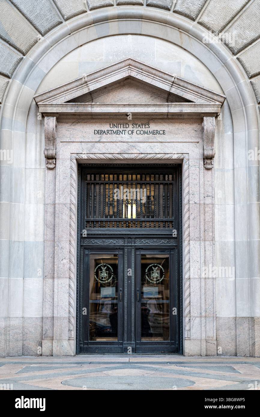 WASHINGTON DC, United States — The Herbert C. Hoover Building ...