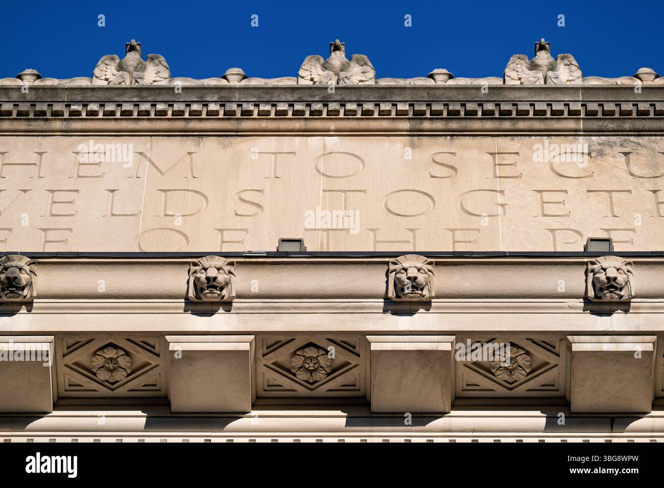 Prominent building features classical architecture hi-res stock ...
