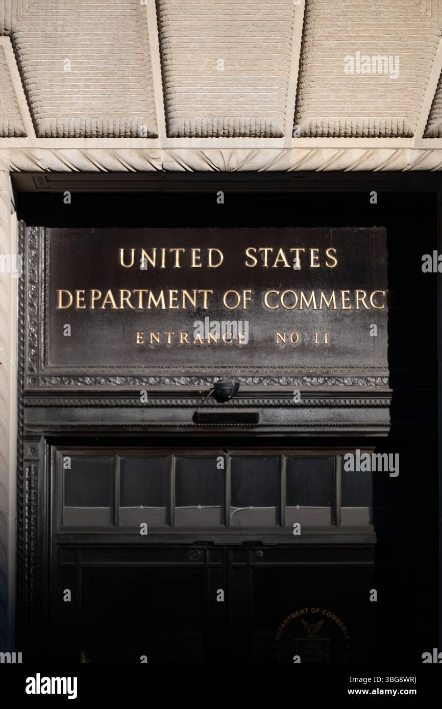 WASHINGTON DC, United States — The Herbert C. Hoover Building ...