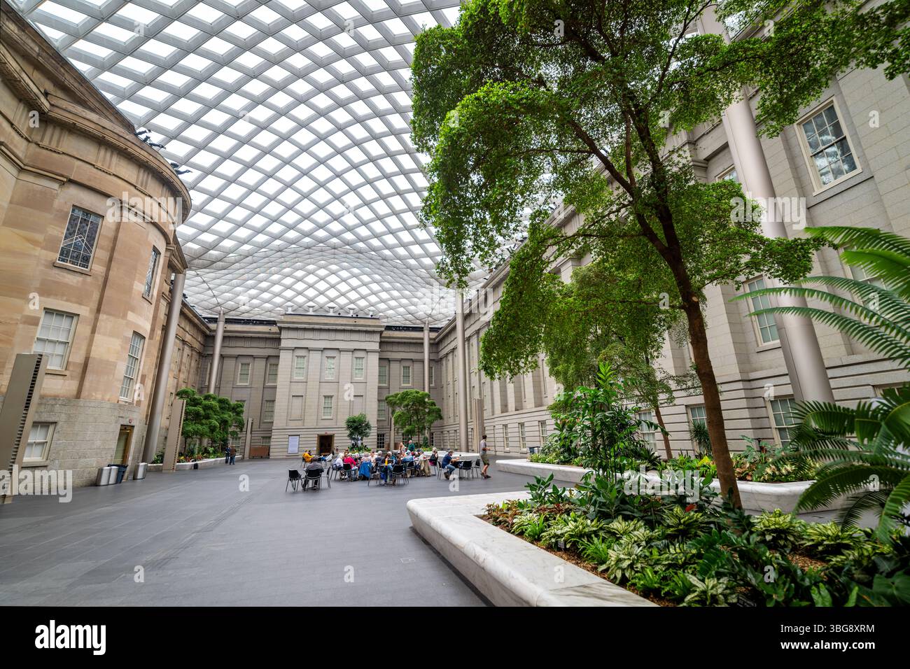 WASHINGTON, D.C. — The Robert and Arlene Kogod Courtyard at the ...