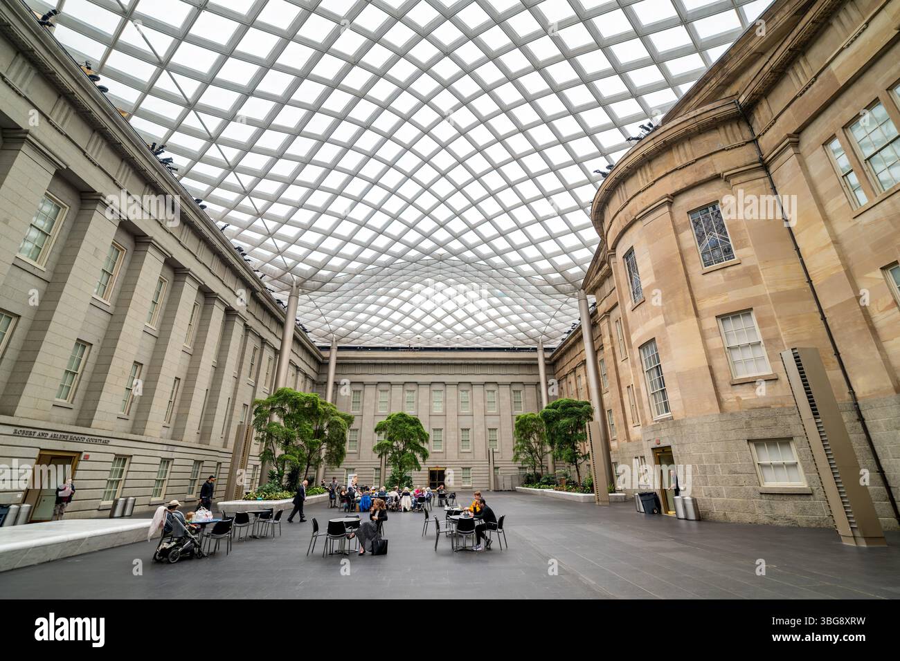 WASHINGTON, D.C. — The Robert and Arlene Kogod Courtyard at the ...