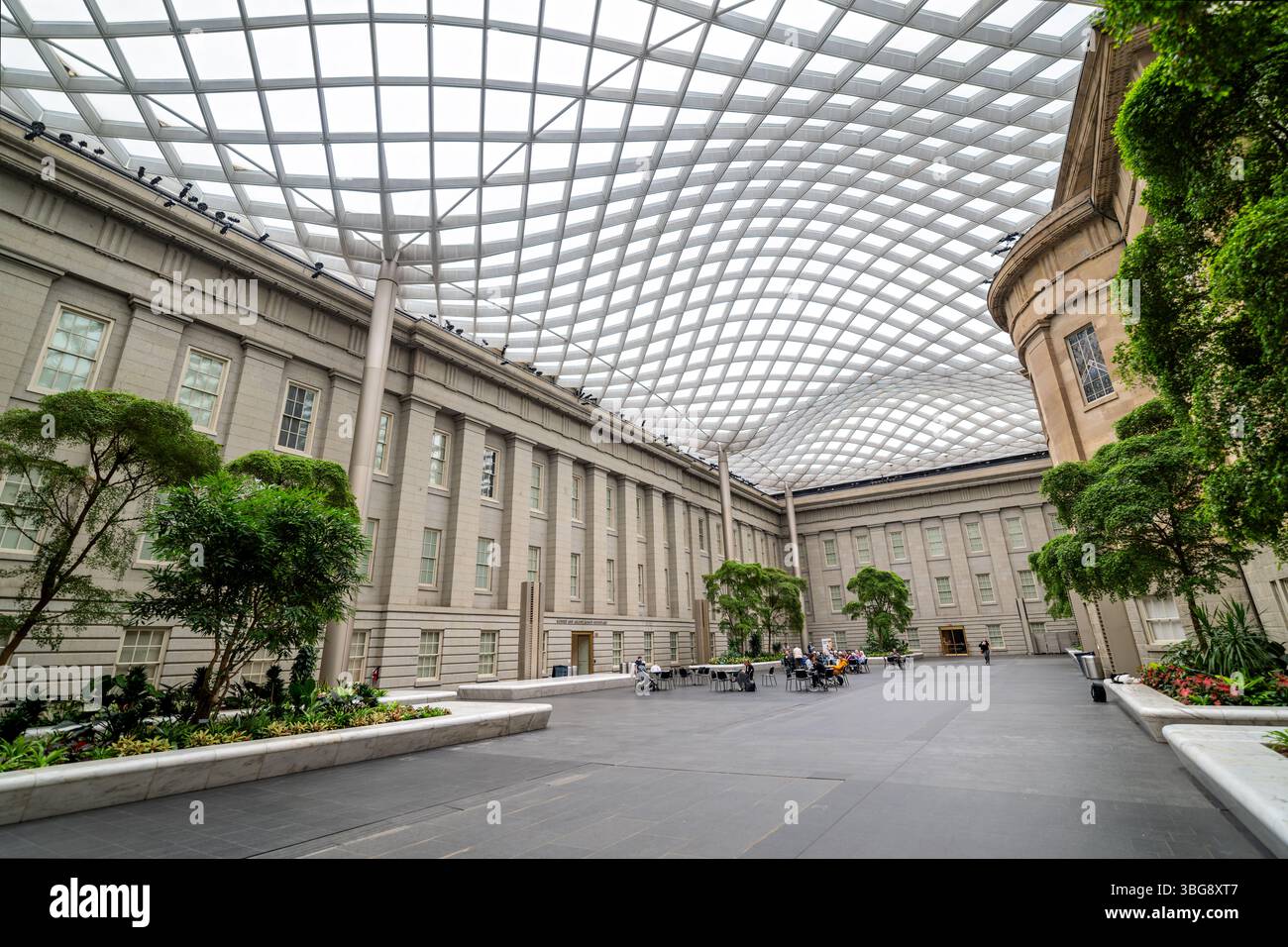 WASHINGTON, D.C. — The Robert and Arlene Kogod Courtyard at the ...