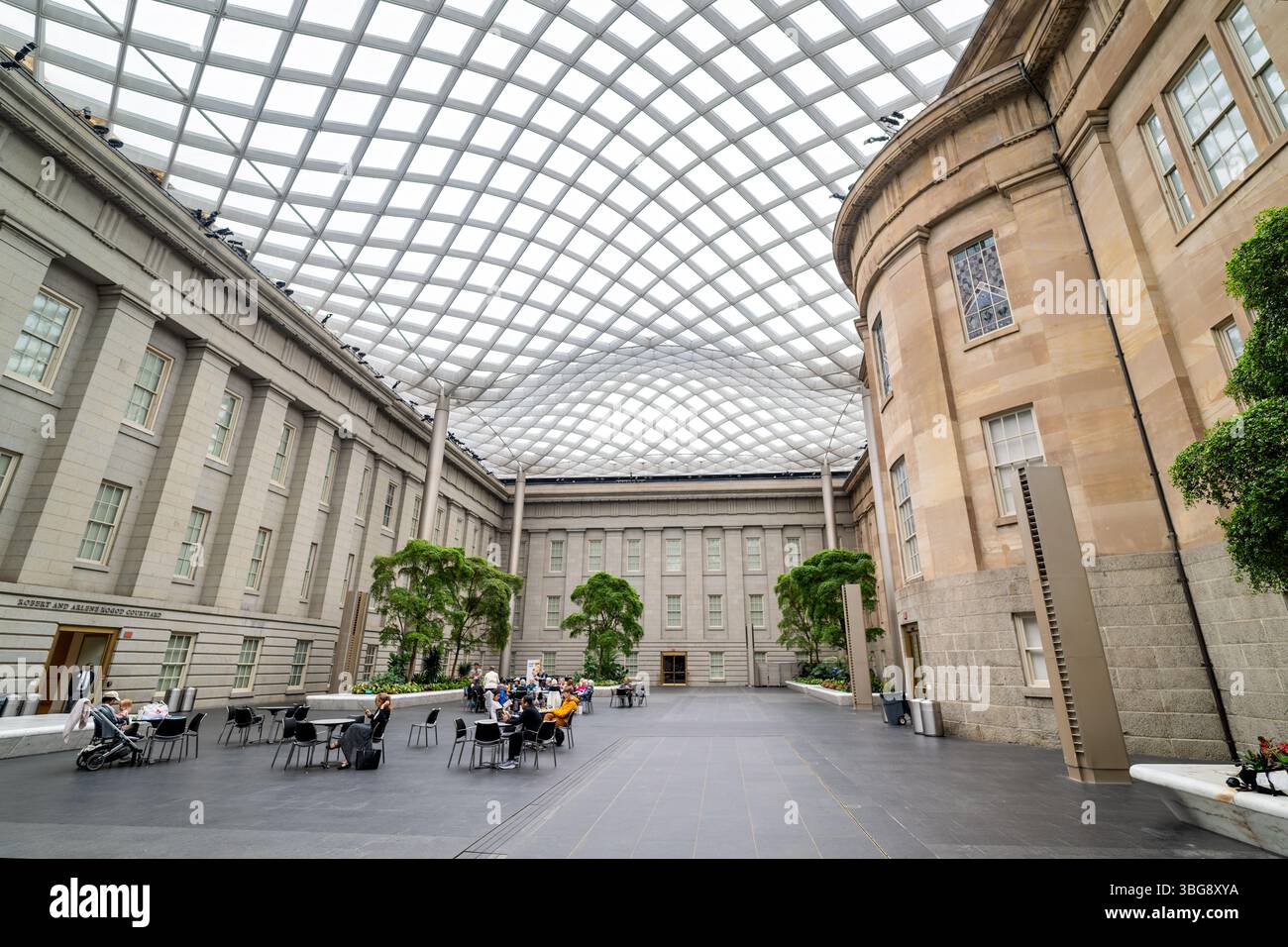 WASHINGTON, D.C. — The Robert and Arlene Kogod Courtyard at the ...