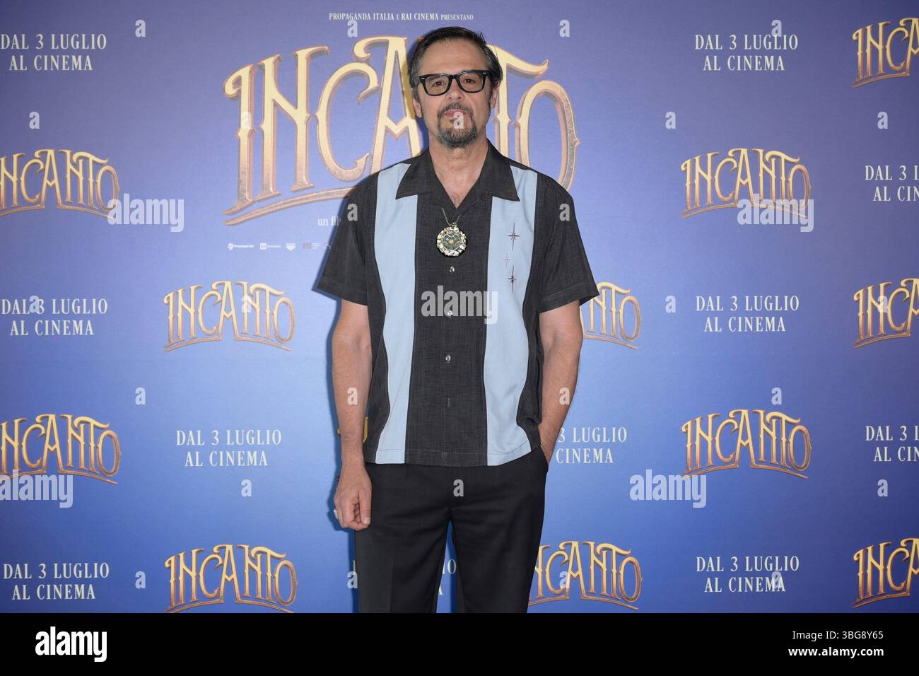 Claudio Gegori (Greg) attends the photocall of movie "Incanto" at ...