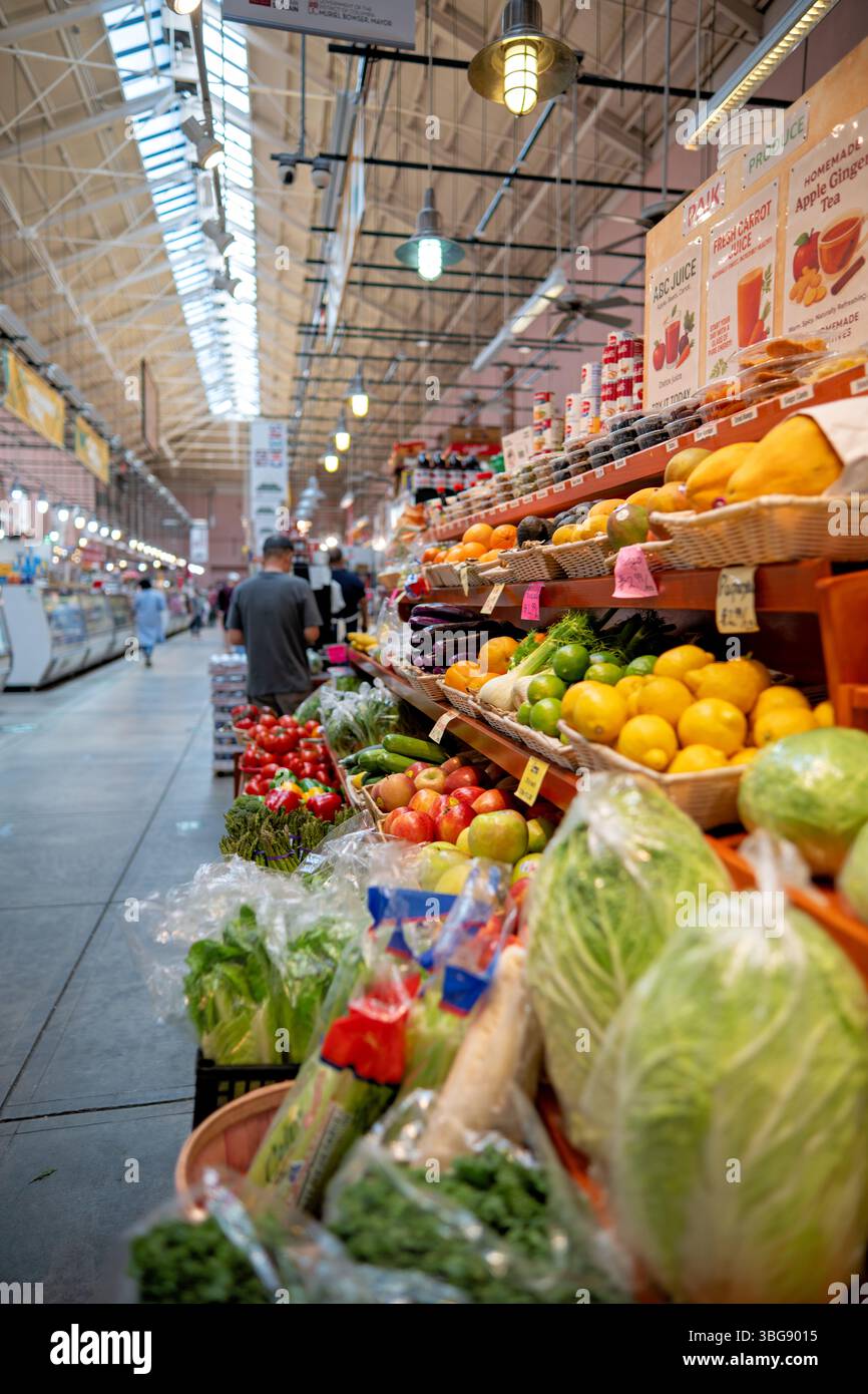 WASHINGTON, DC — The historic Eastern Market's main hall displays an ...