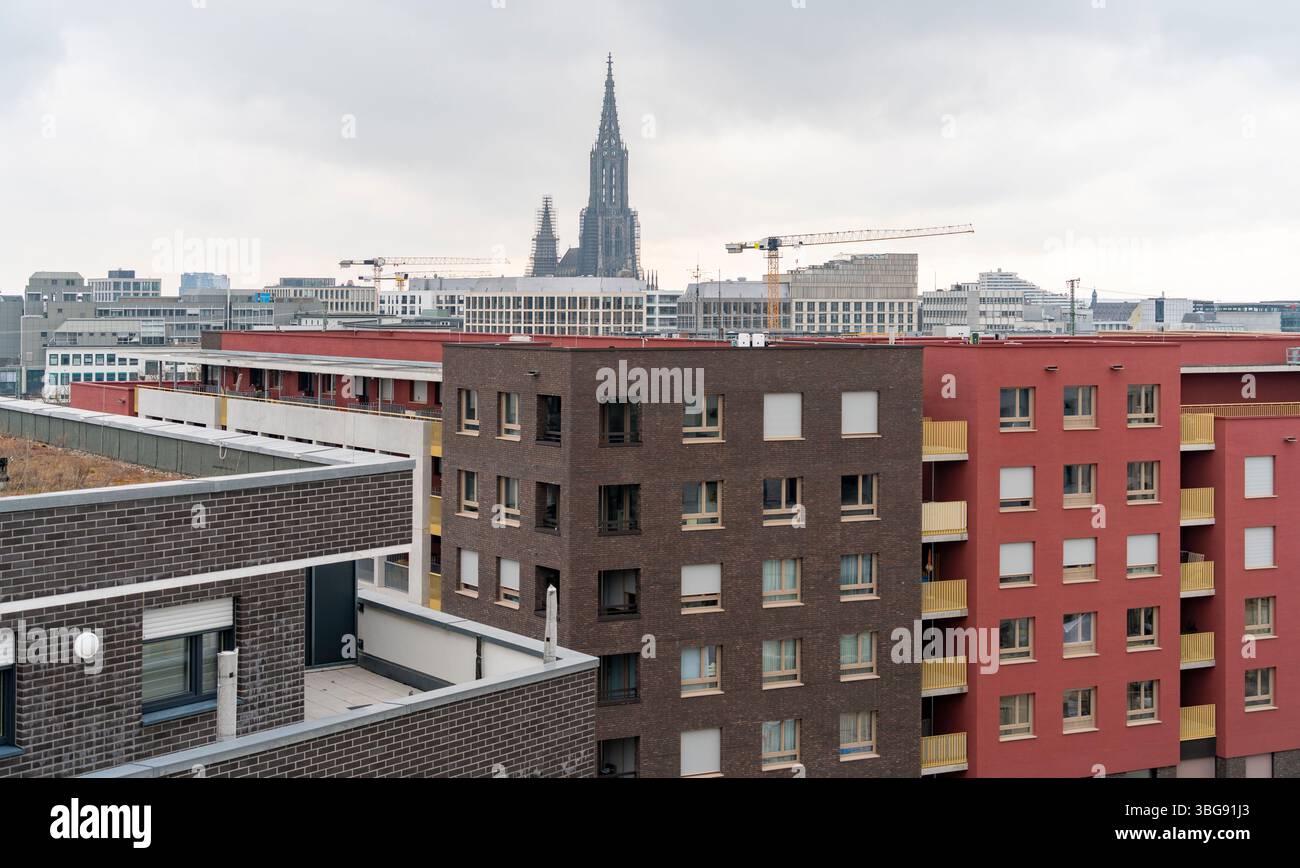 Impression of Ulm, a city in a state named Baden-Wuerttemberg in ...