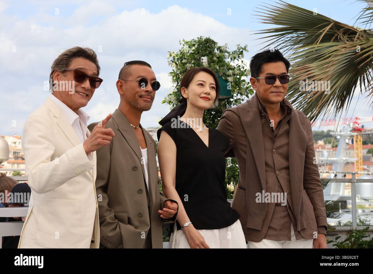 Cannes, France. 17th May, 2025. Tony Leung Ka-fai, Juno Mak, Gao Yuan ...