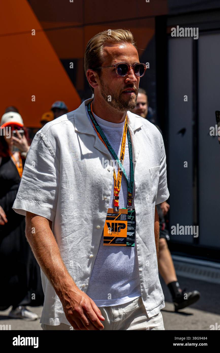 Montmelo, Spain, 01 Jun 2025, Harry Kane, Footballer attending the 2025 ...