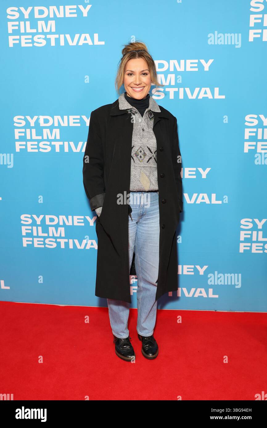 June 4, 2025: STEPHANIE PANOZZO attends the Sydney Film Festival ...