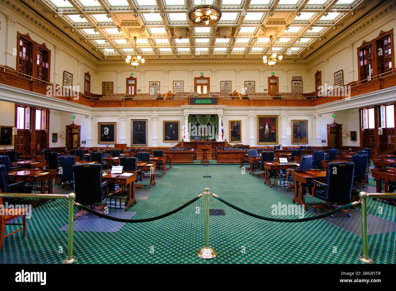 Texas state capitol building interior hi-res stock photography and ...