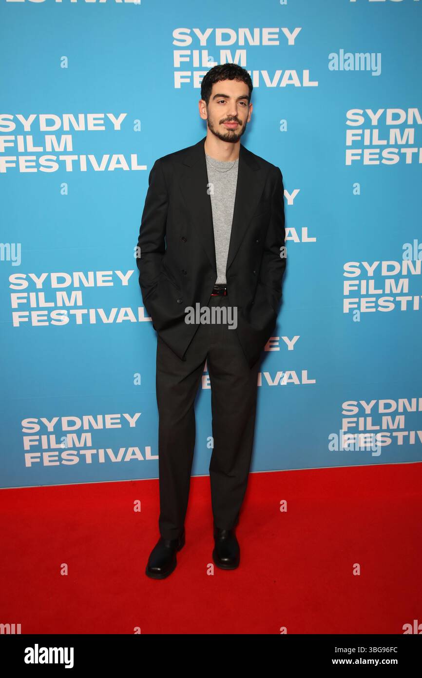 Sydney, Australia. 4th June 2025. Filmmaker Jonathan Lagudi attends the 72nd Sydney Film ...