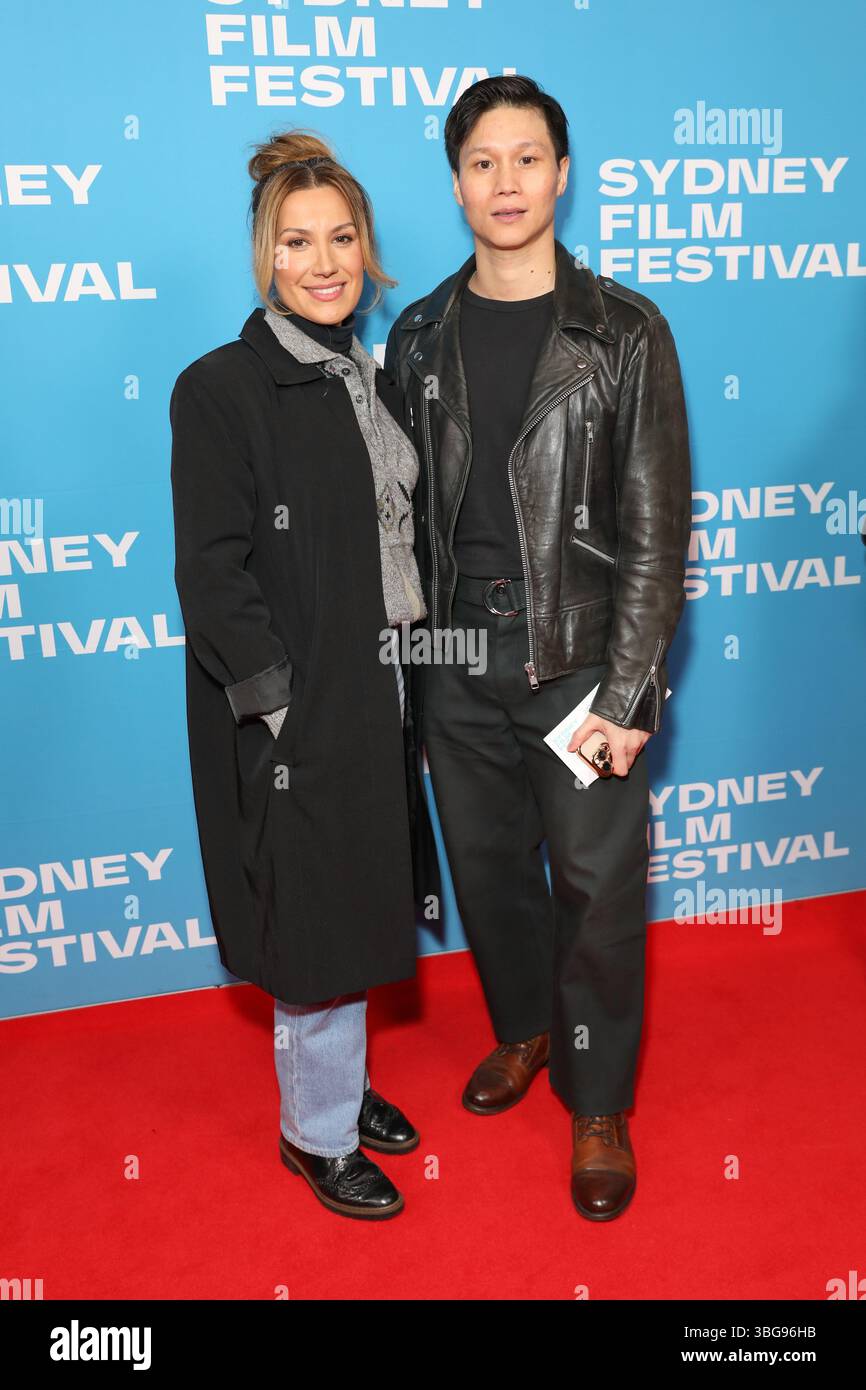 June 4, 2025: STEPHANIE PANOZZO (L) attends the Sydney Film Festival ...