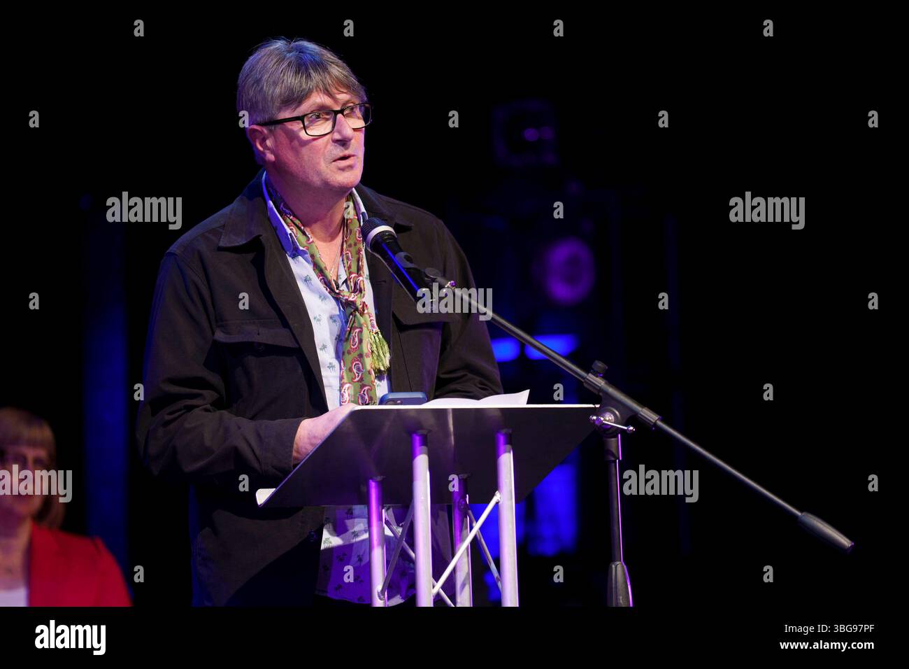EDITORIAL USE ONLY Poet Laureate, Simon Armitage, delivers the first ...