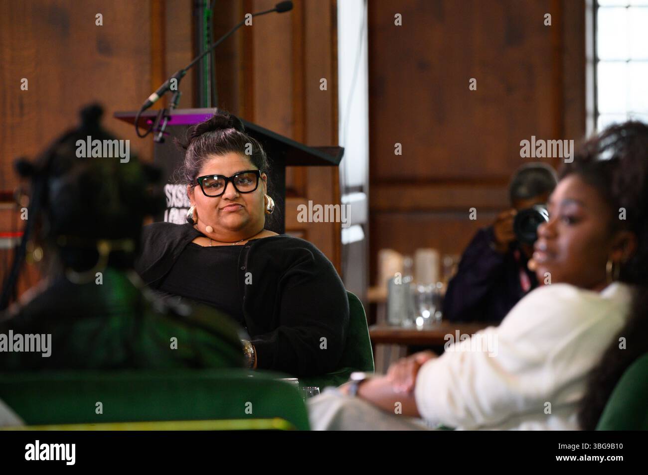 London, England, June 04, 2025. Mira Silvers, Alexandra Ampofo, Irene ...